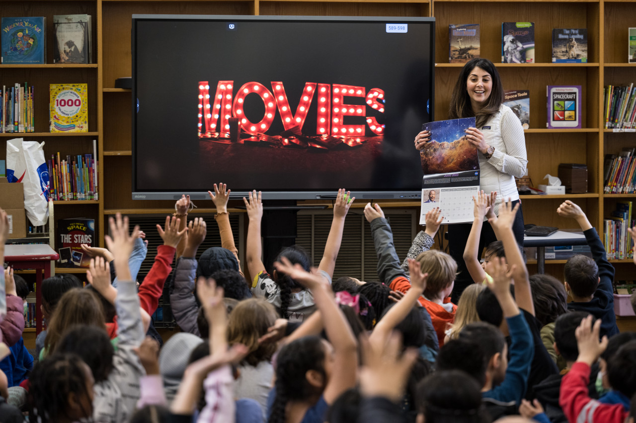 Diana Trujillo Sparks Students' Curiosity